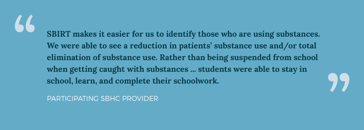 SBIRT Toolkit: Home – SBHA Toolkits